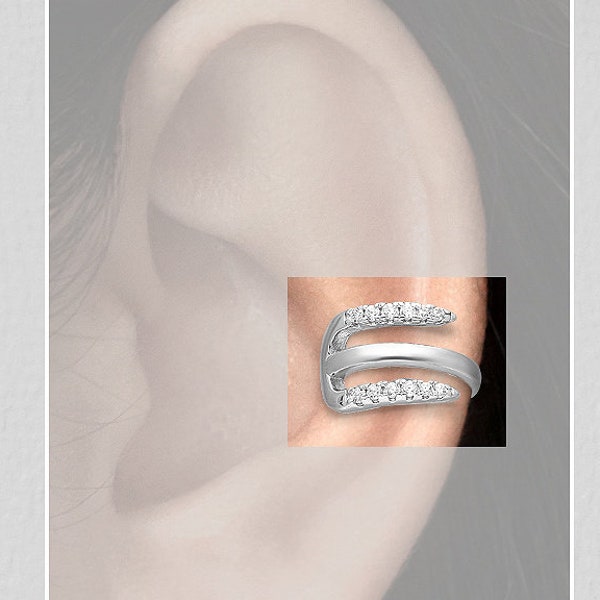 Curved Ear Cuff - Etsy