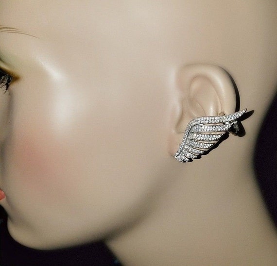 Angel wing climber earrings store