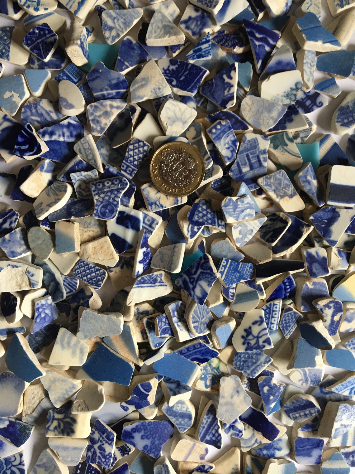 50 Pieces Sea Washed Pottery Field Finds Tumbled Pottery - Etsy