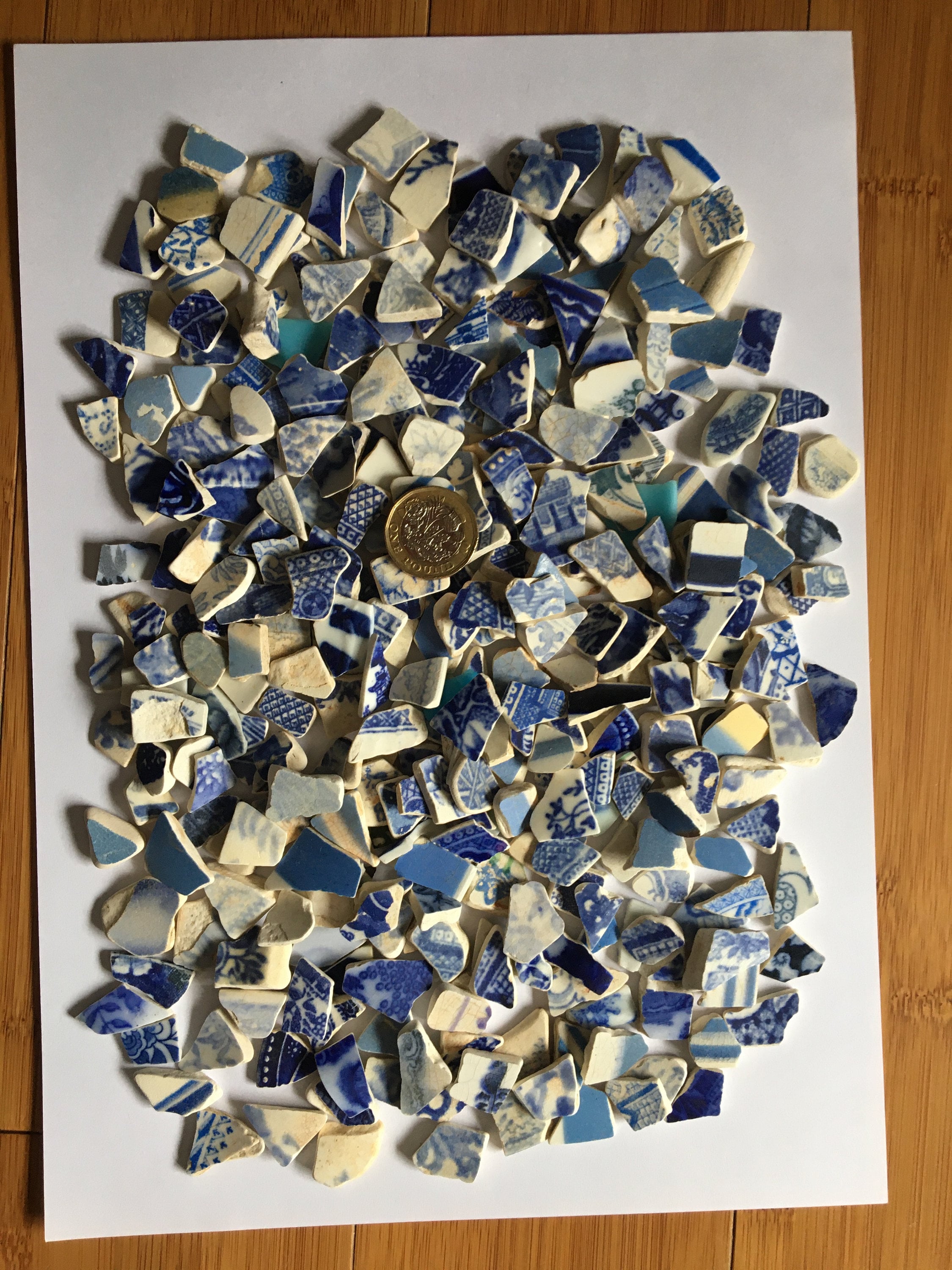 50 Pieces Sea Washed Pottery Field Finds Tumbled Pottery - Etsy