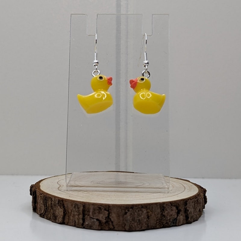 Duck Earrings - Etsy