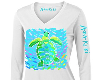 Turtle V Neck Shirt - Etsy
