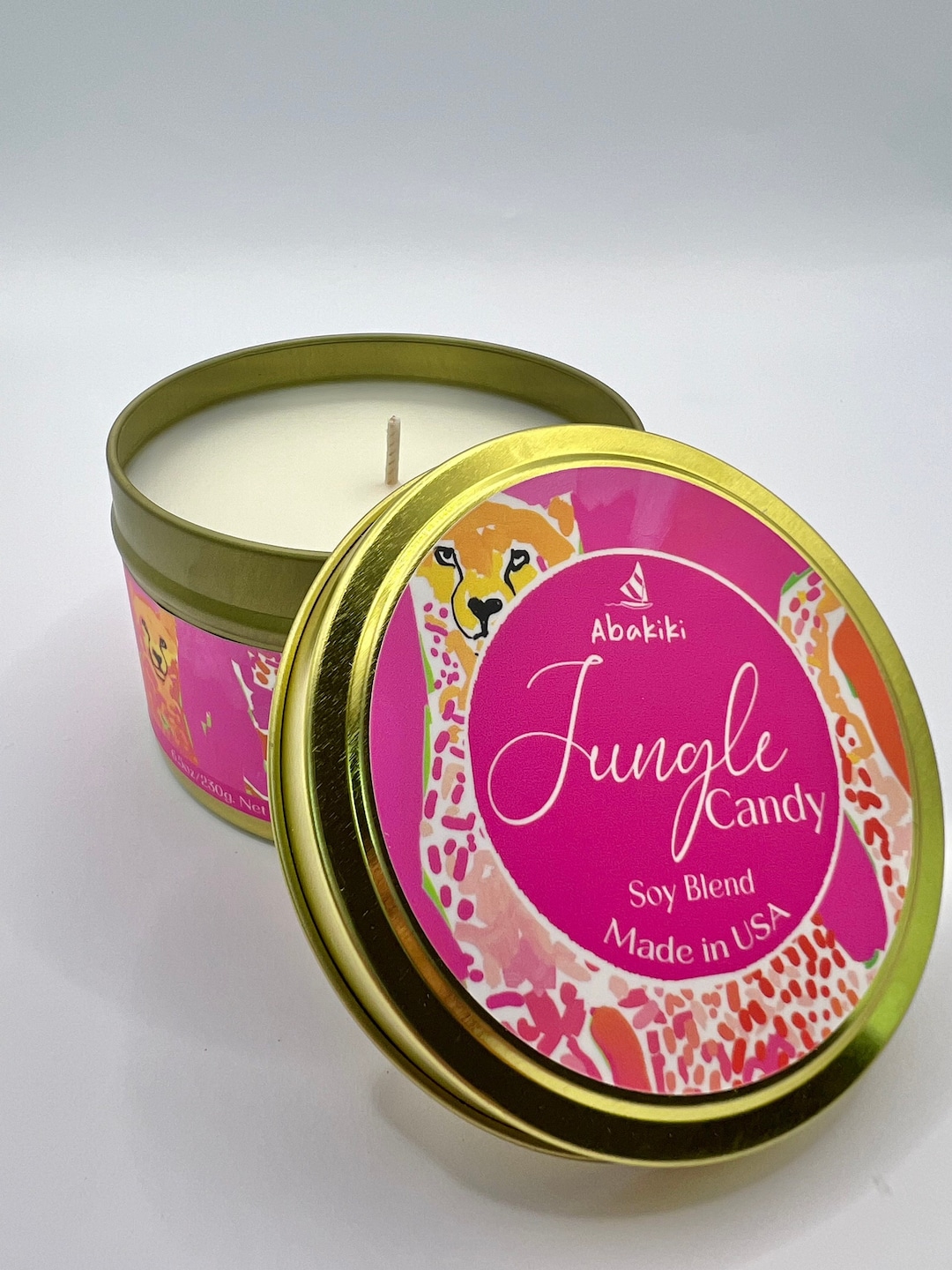 Jungle Candy Candle Smells Good, Amazing Soy Blend Home Fragrance for ...