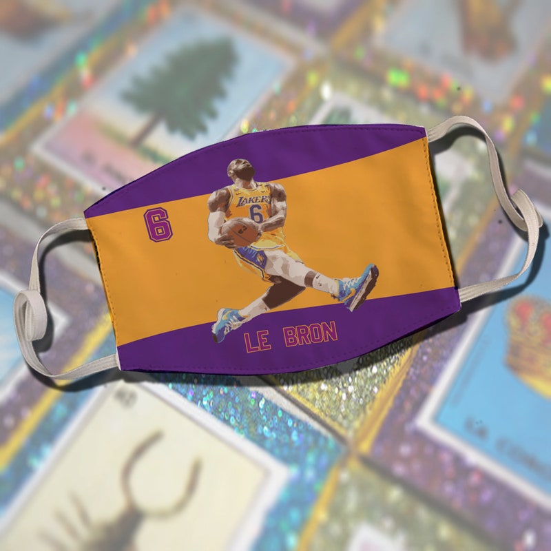 La Lakers Face Mask - Etsy Australia