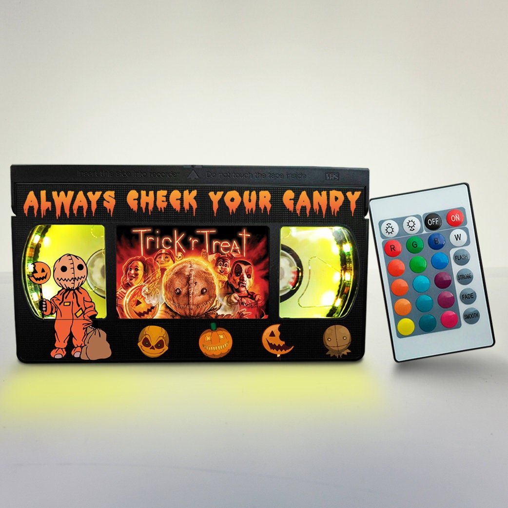 Retro VHS Lamp Night Light 80s 90s Desk lamp Christmas | Etsy