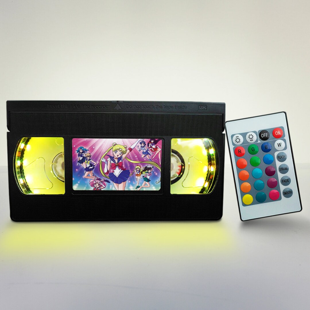 Retro VHS Lamp Night Light 80s 90s VHS Tapes Table Lamp - Etsy