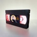 Retro VHS Lamp, Christmas, Night Light, 80s, 90s, Table Lamp, Horror ...