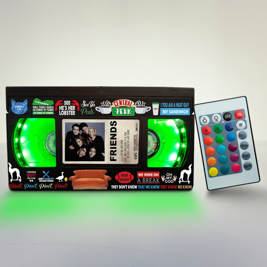 Retro VHS Lamp, VHS Tapes, 80s, 90s, Custom Baby Gift, Christmas ...