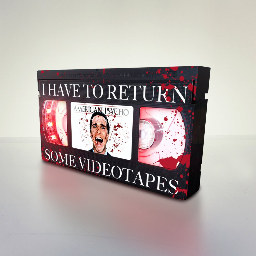 Retro VHS Lamp Night Light 80s 90s Birthday Gift | Etsy