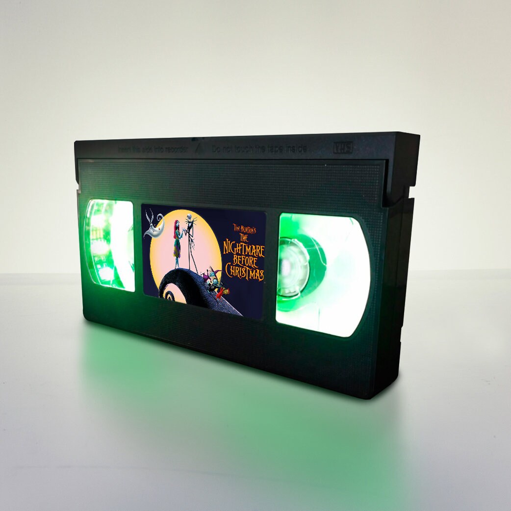 Retro VHS Lamp Christmas Night Light 80s 90s Table Lamp - Etsy