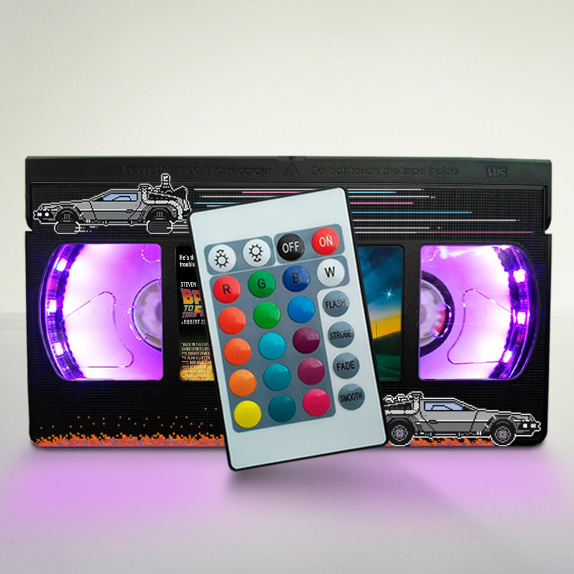Retro VHS Lamp 80s 90s Table Lamp Man Cave Birthday Gift - Etsy