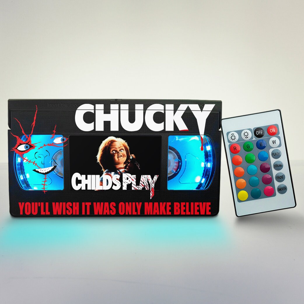 Retro VHS Lamp Night Light 80s 90s Birthday Gift | Etsy