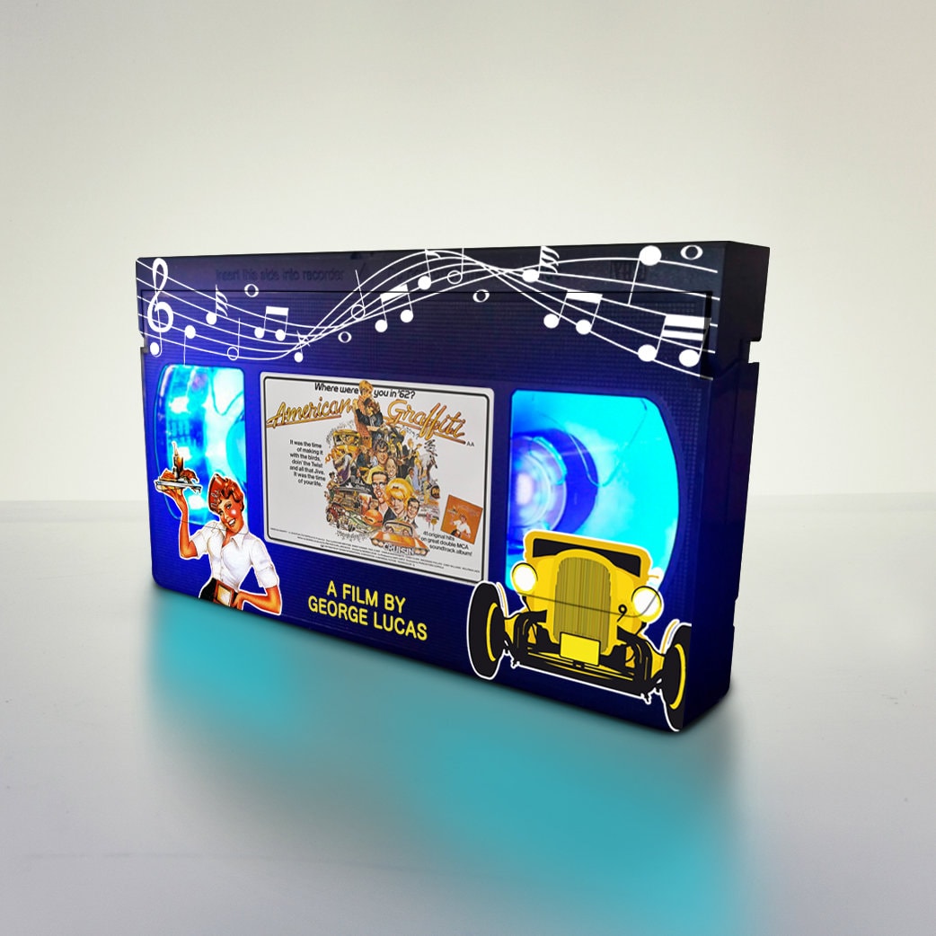 Retro VHS Lamp Night Light 80s 90s Birthday Gift | Etsy