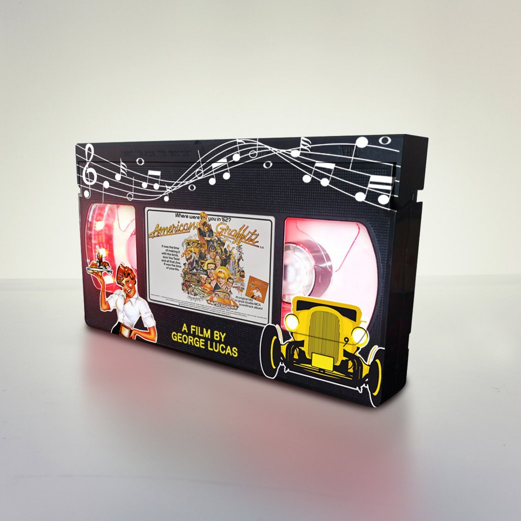 Retro VHS Lamp Night Light 80s 90s Birthday Gift - Etsy