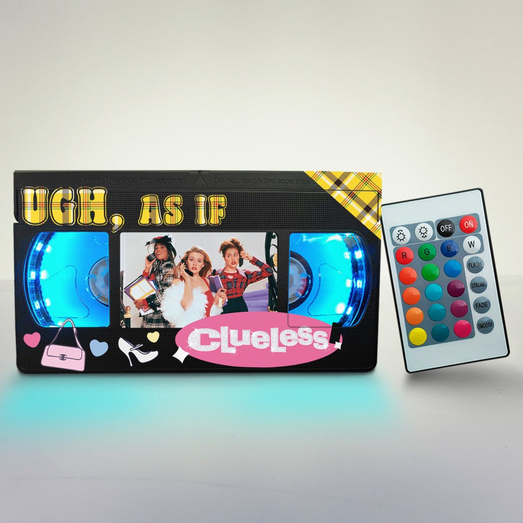 Retro VHS Lamp Bestseller Christmas 80s 90s Video Lamp | Etsy