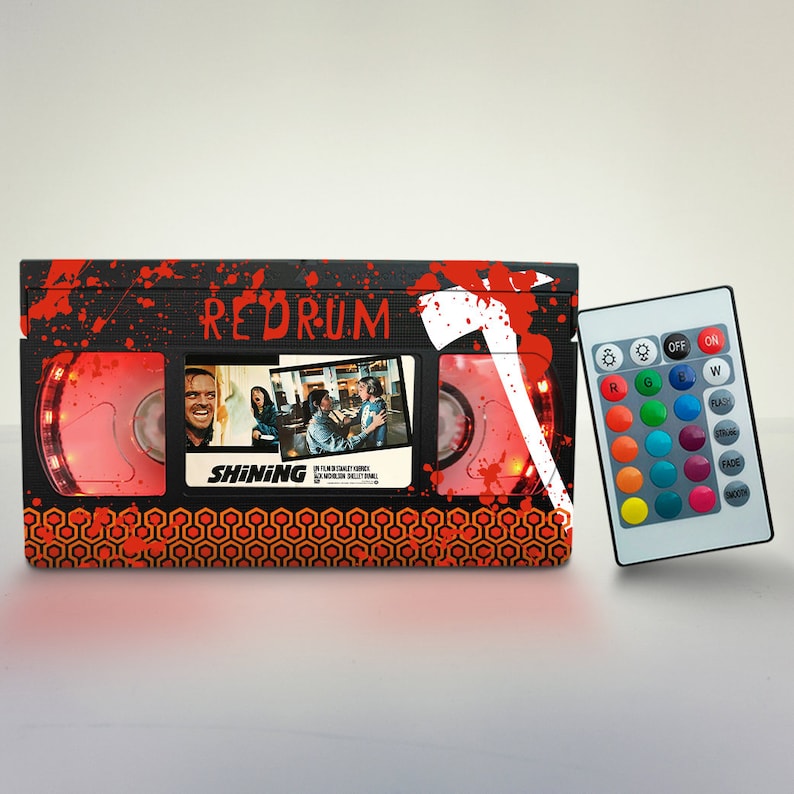 Retro VHS Lamp Night Light 80s 90s Table lamp Desk lamp | Etsy