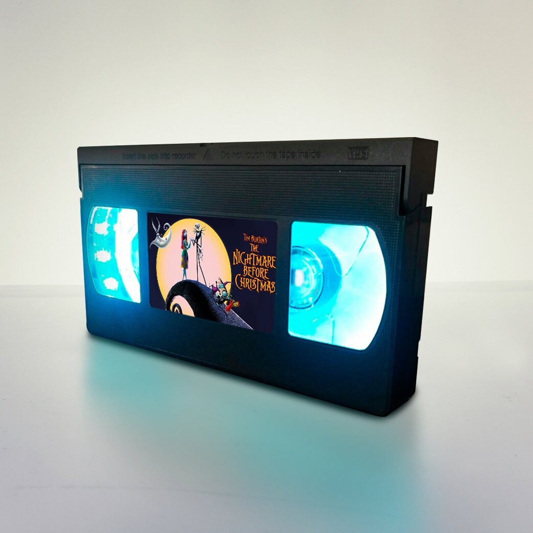Retro VHS Lamp Christmas Night Light 80s 90s Table Lamp - Etsy