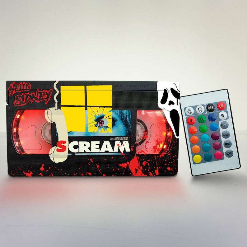 Retro VHS Lamp Custom VHS tapes 80s Birthday gift | Etsy