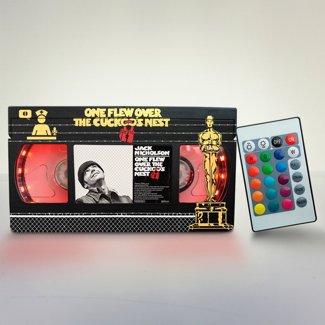 Retro VHS Lamp VHS Tapes Night Light 70s 80s 90s | Etsy