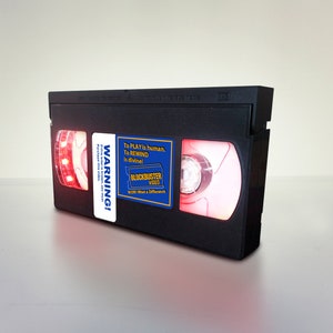 Blockbuster VHS Tape, Table Lamp, 80s, 90s, Birthday Gift, Christmas ...