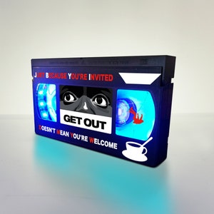 Retro VHS Lamp, Night Light, 80s, 90s, Birthday Gift, Christmas ...
