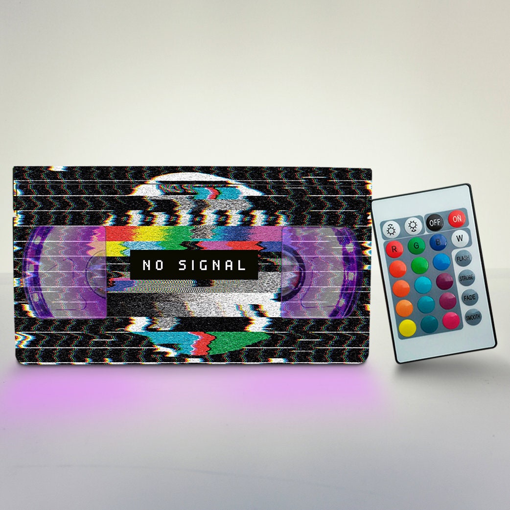 Retro VHS Lamp Night Light 70s 80s VHS Tapes Christmas | Etsy