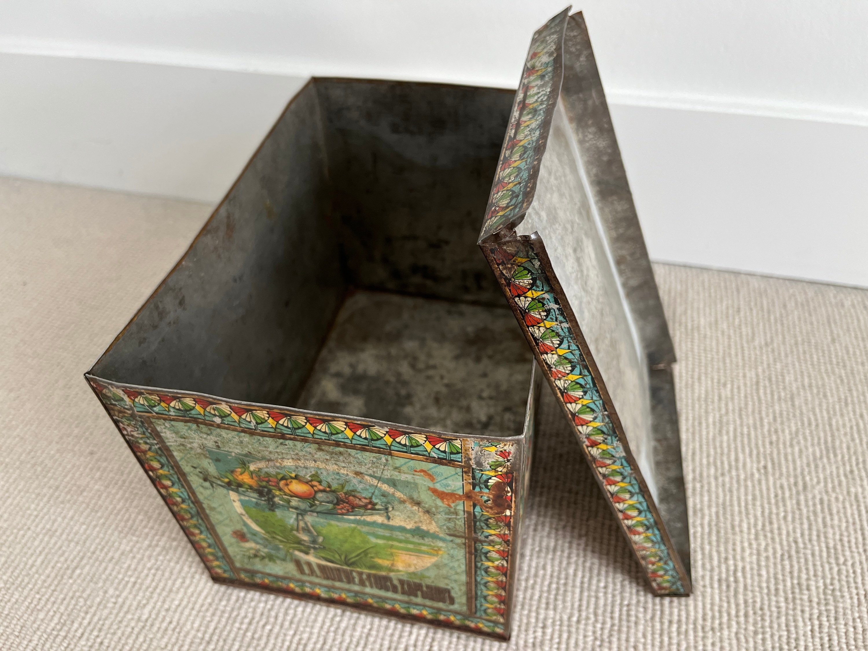 19th Century IMPERIAL Russia CANDY Box KHARKOV Factory by N.A ...