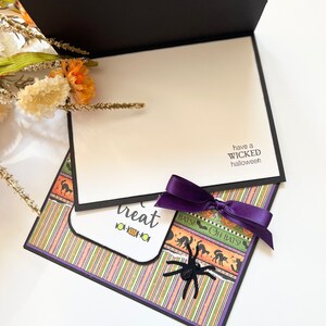 Halloween Handmade Cards Set of 2 October Witch Cards Greeting Cards ...