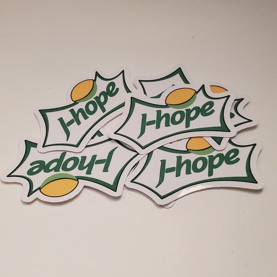 BTS J-hope Sprite Sticker BTS Merch Bts Sticker Kpop | Etsy