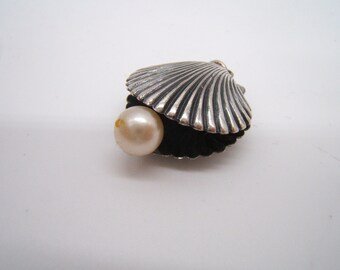 Silver Clam Shell | Etsy