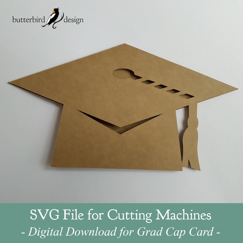 Graduation Card Svg - Etsy