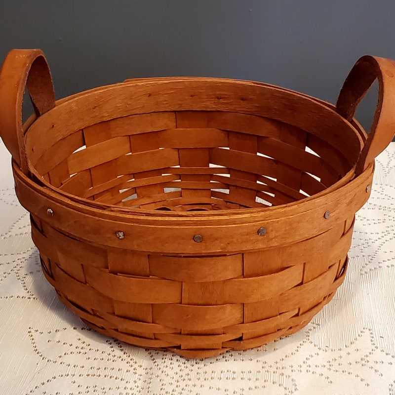 Round Basket - Etsy