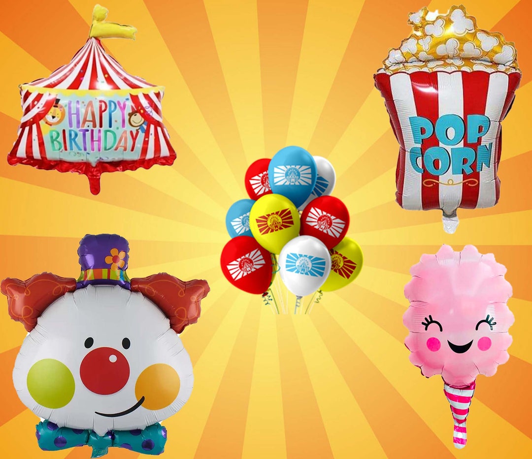 Circus Balloon Set - Etsy