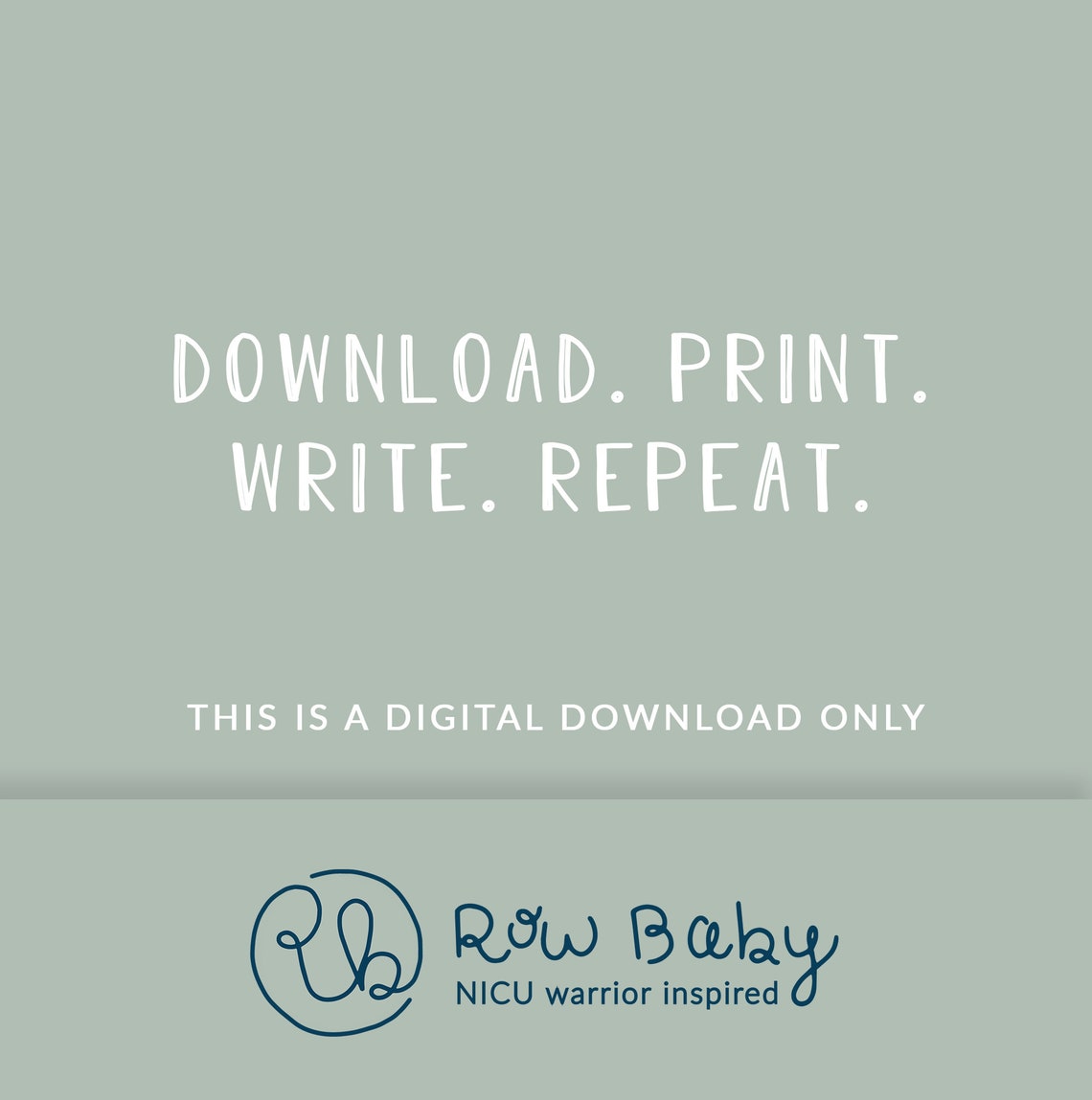 NICU Warrior Journal Printable Bundle NICU Baby Book Print - Etsy