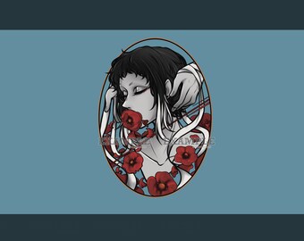 Akutagawa Stickers - Etsy