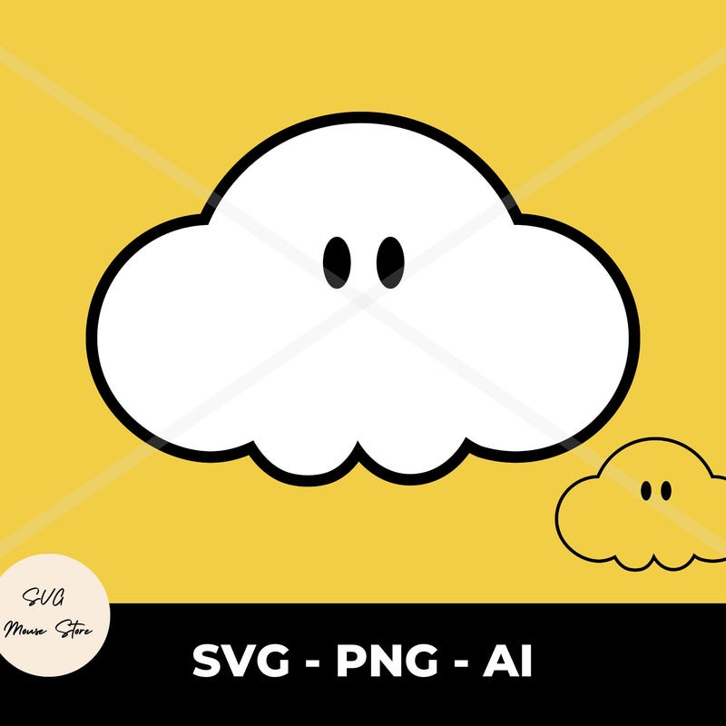 Super Mario Cloud - Etsy