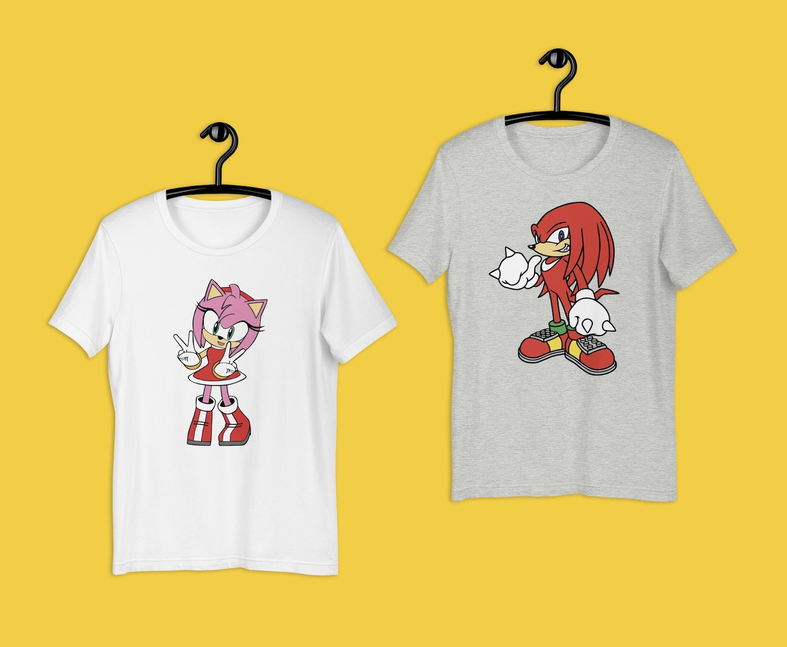 Sonic the Hedgehog SVG Pack: Shadow, Knuckles, Amy & Tails Cut Files ...