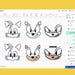Sonic, Knuckles, Tails Face SVG: Layered Cut Files (digital Download ...