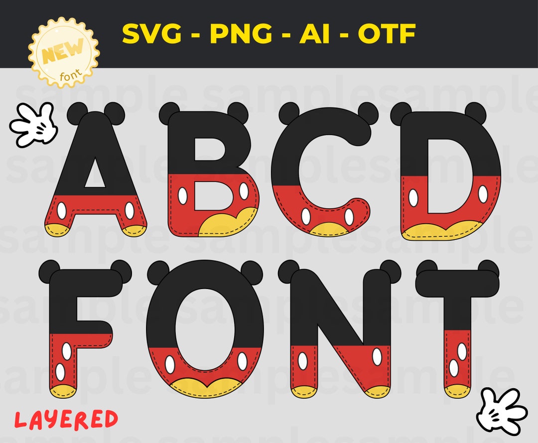 Mouse Font Svg Letters, Alphabet Cricut Cut File, Doll Letters, Cartoon ... Mouse Font Svg Letters, Alphabet Cricut Cut File, Doll Letters, Cartoon ...