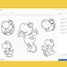 Digital Yoshi SVG Outline Pack, Super Mario Svg Files, Cricut Cut File ...