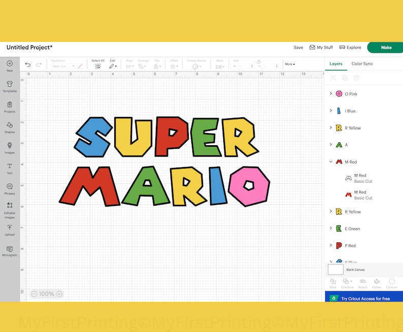 Colorful Super Mario Font Bundle, SVG PNG TTF (digital Download) - Etsy