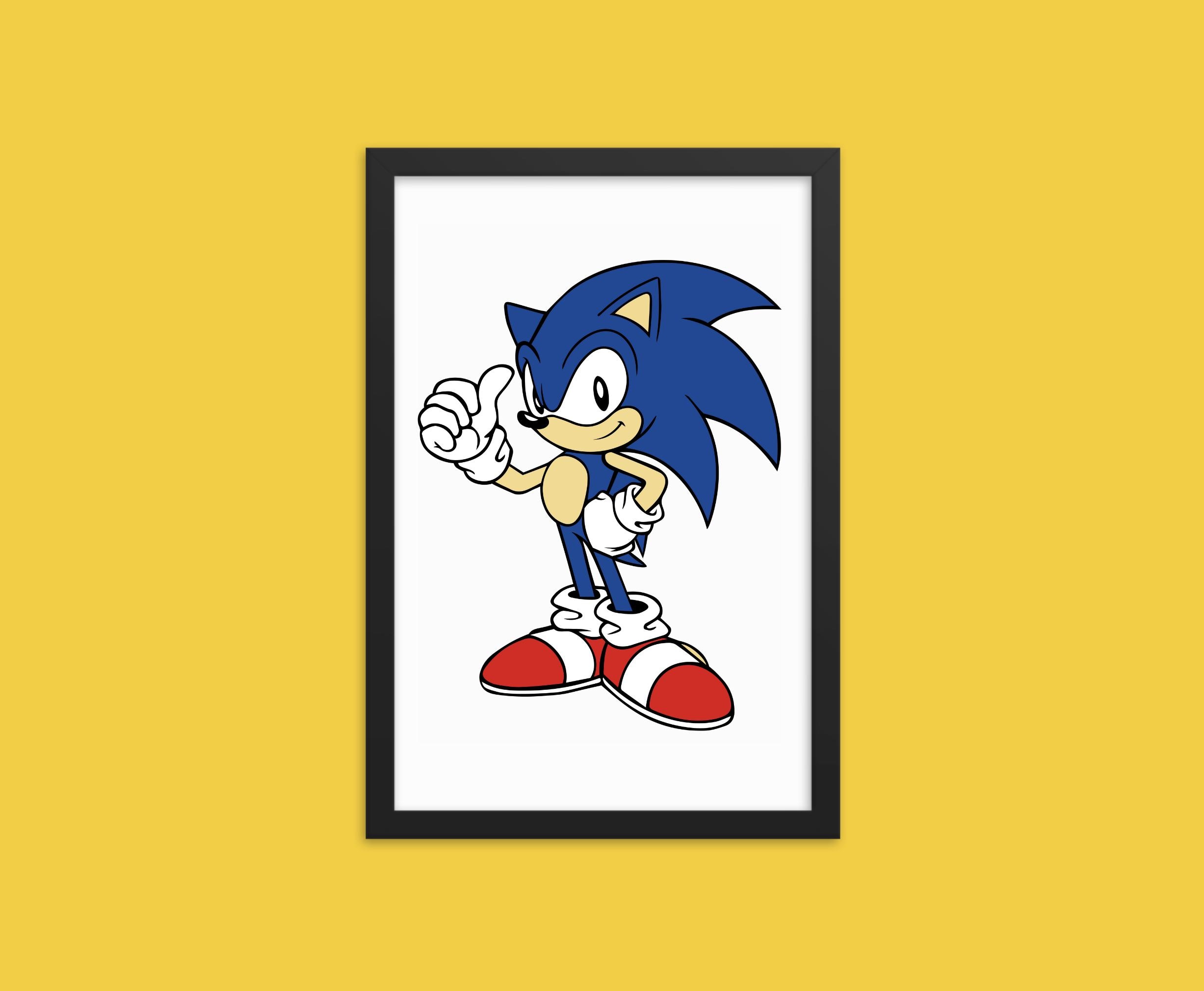 Sonic the Hedgehog SVG Pack: Shadow, Knuckles, Amy & Tails Cut Files ...