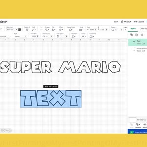 Colorful Super Mario Font Bundle, SVG PNG TTF (digital Download) - Etsy
