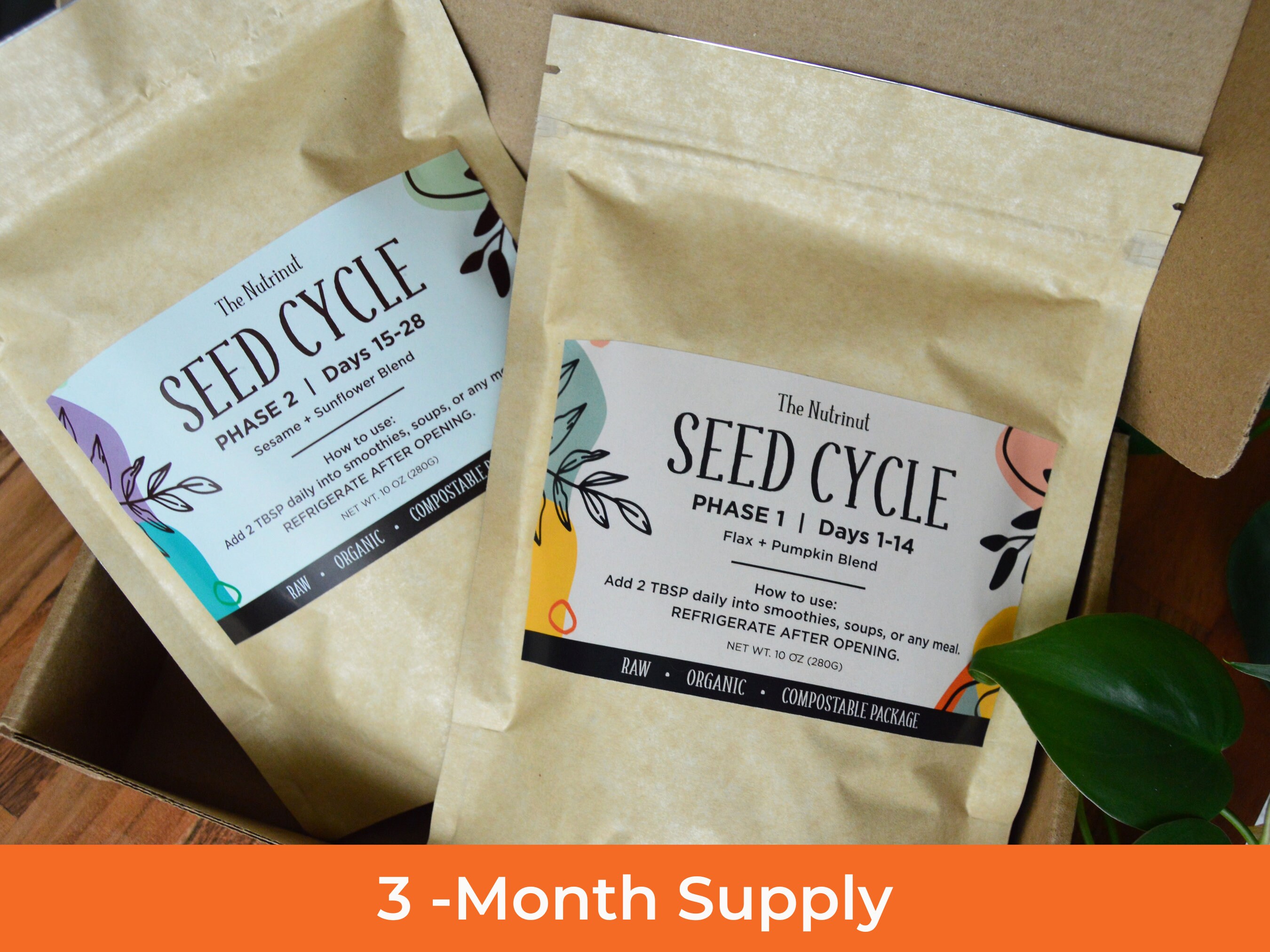 Seed Cycle Kit Women's Health Cycle Syncing Menstrual Cycle - Etsy