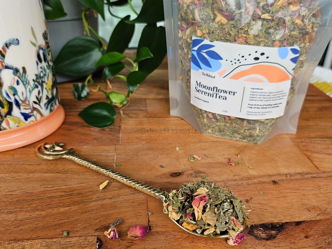 Moonflower Serenitea Women's Health Herbal Tea Loose Leaf Organic Tea ...