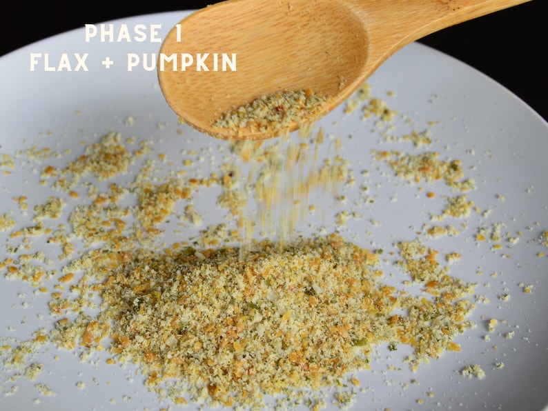 Organic Seed Cycle Kit: Flax, Pumpkin, Sesame, Sunflower - 32-day ...