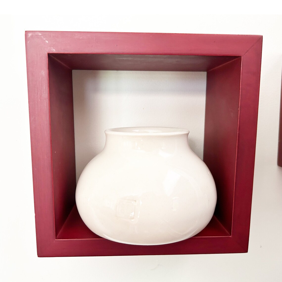 White Small Minimalist Planter / Home Decor Vase - Etsy