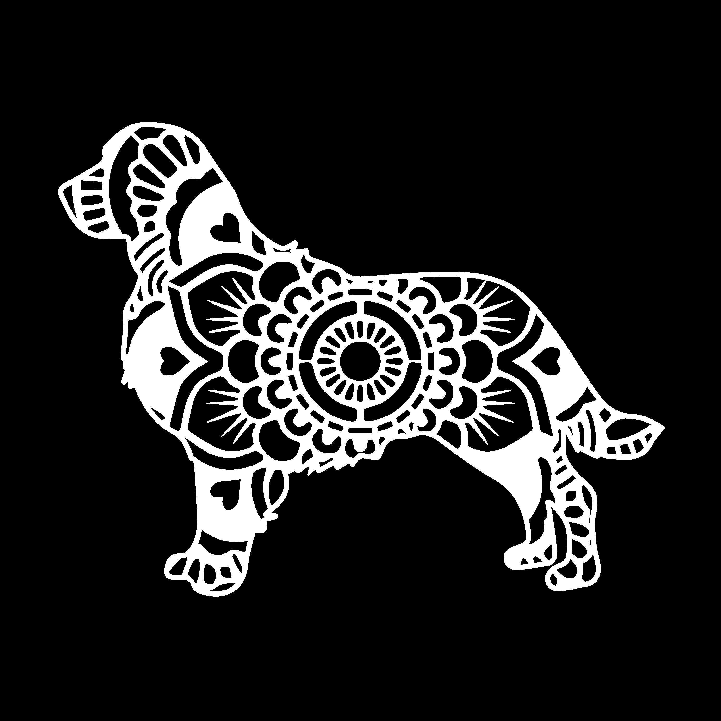 Golden Retriever Mandala Printable/cuttable - File Types .eps, .pdf ...