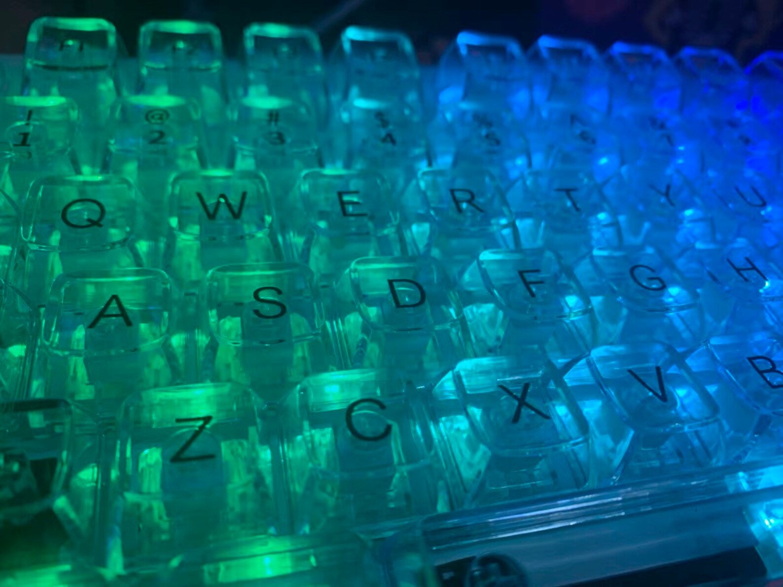 Transparent Keycaps Iceberg Ice Keycaps Transparent Keyboard Keycap Set ...