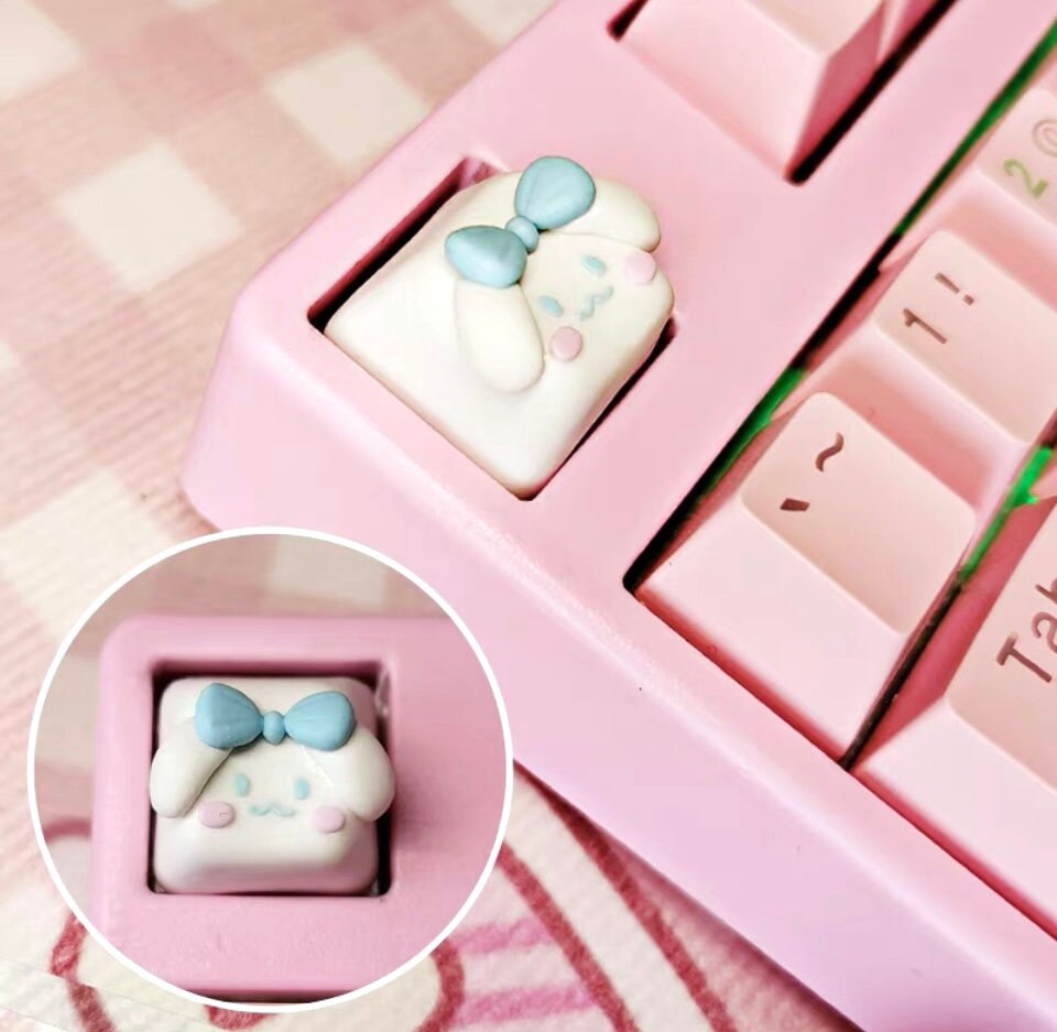 Cute Artisan Keycap Keycap Set Cartoon Keycaps Dog Rabbit Bear - Etsy UK